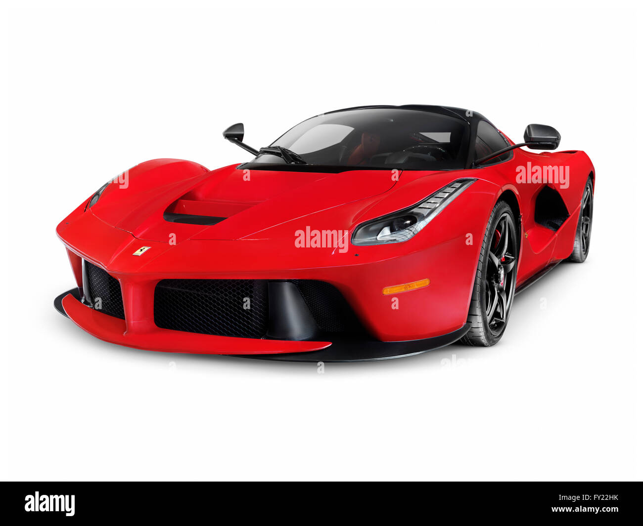 Red Ferrari Laferrari High Resolution Stock Photography and Images - Alamy