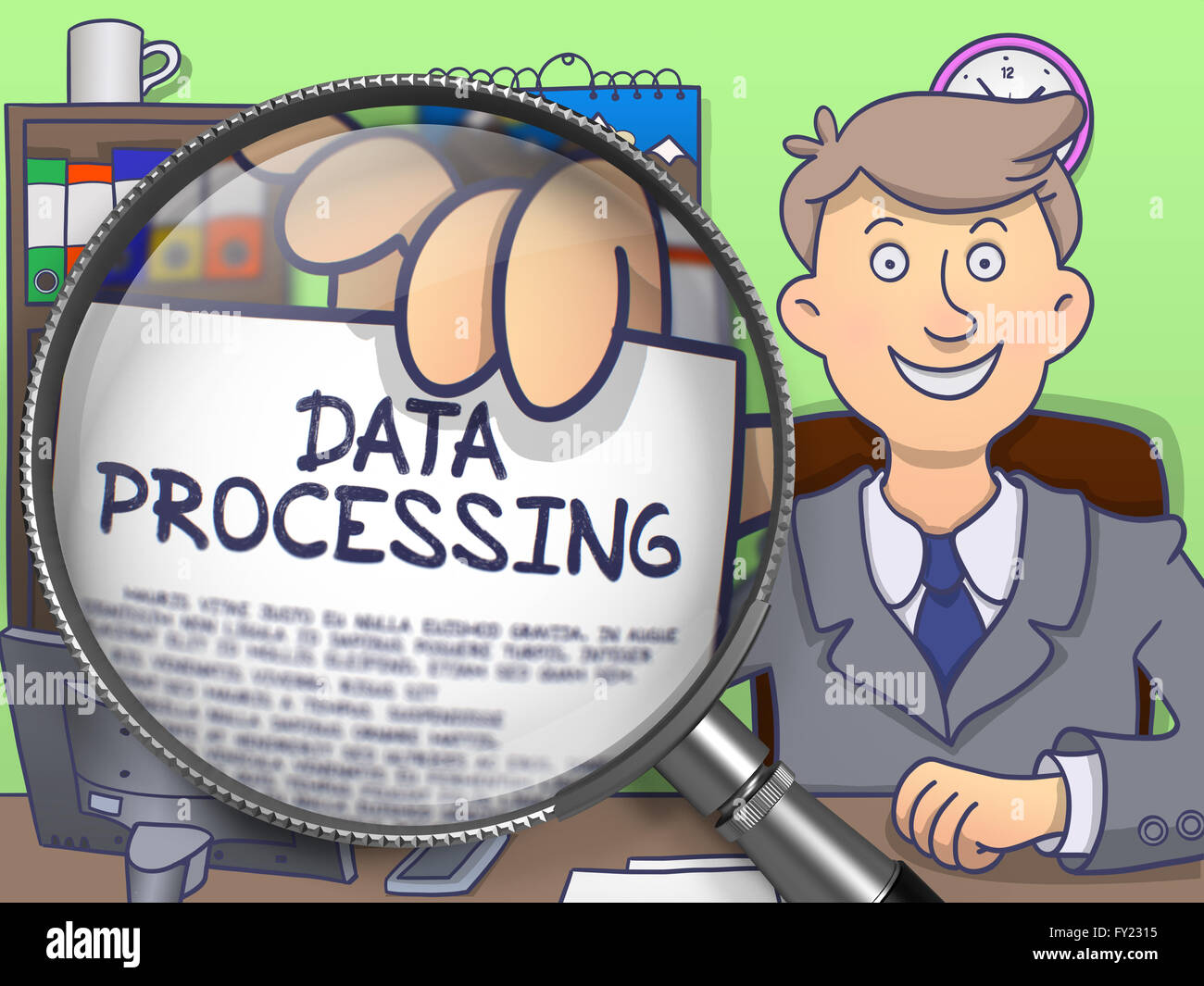 Data processing text hi-res stock photography and images - Alamy