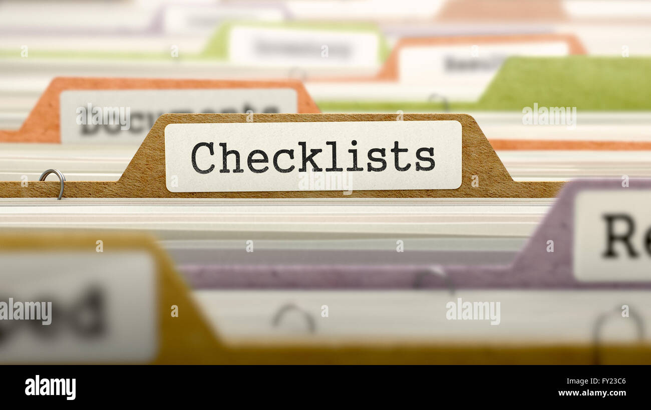 Checklists checklist check list choice hi-res stock photography and ...