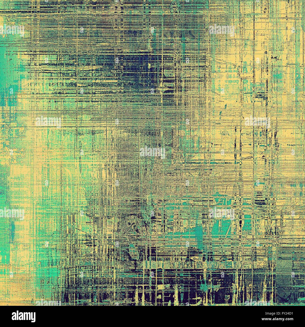 Vintage old retro background with ancient style design elements and ...