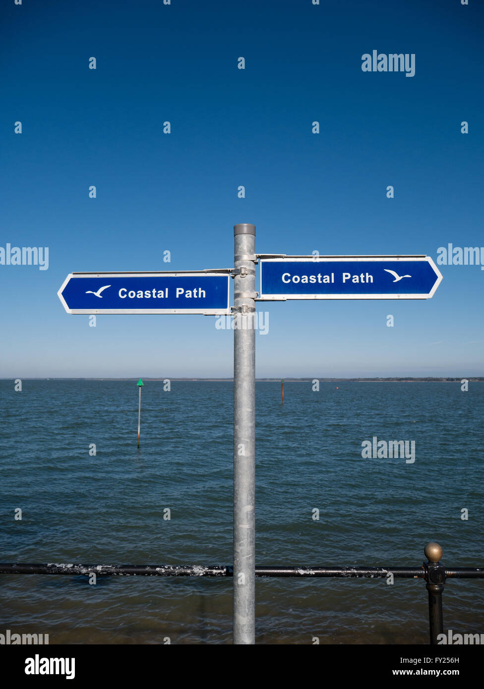 Coastal path sign hi-res stock photography and images - Alamy