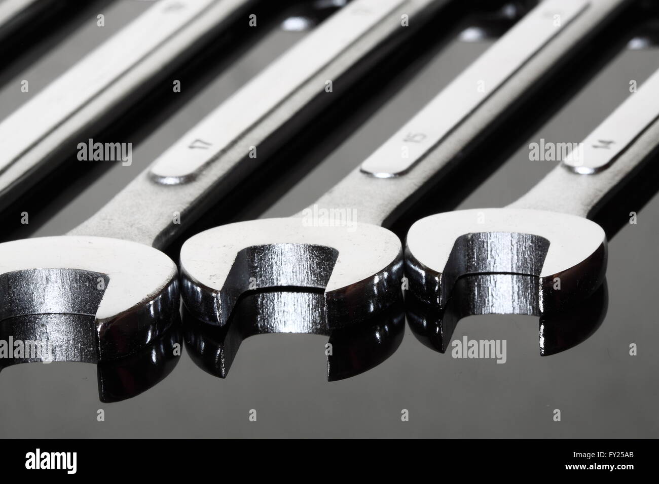 Set of metric spanners hi-res stock photography and images - Alamy