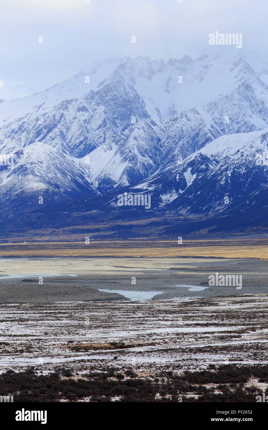 The spectacular scenery of the Kea Point Track, which leads to the ...