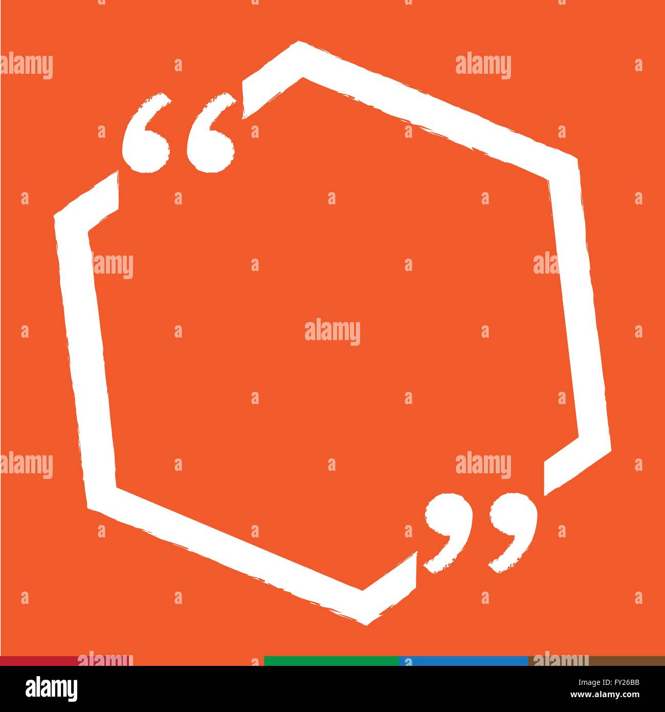 Quote bubble blank icon Illustration design Stock Vector Image & Art ...