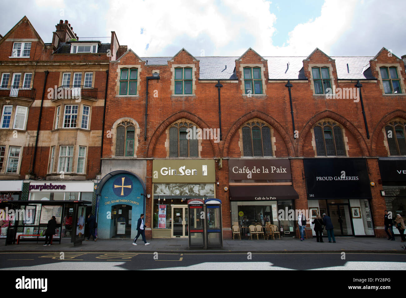 Kings Rd in London SW3 - UK Stock Photo - Alamy
