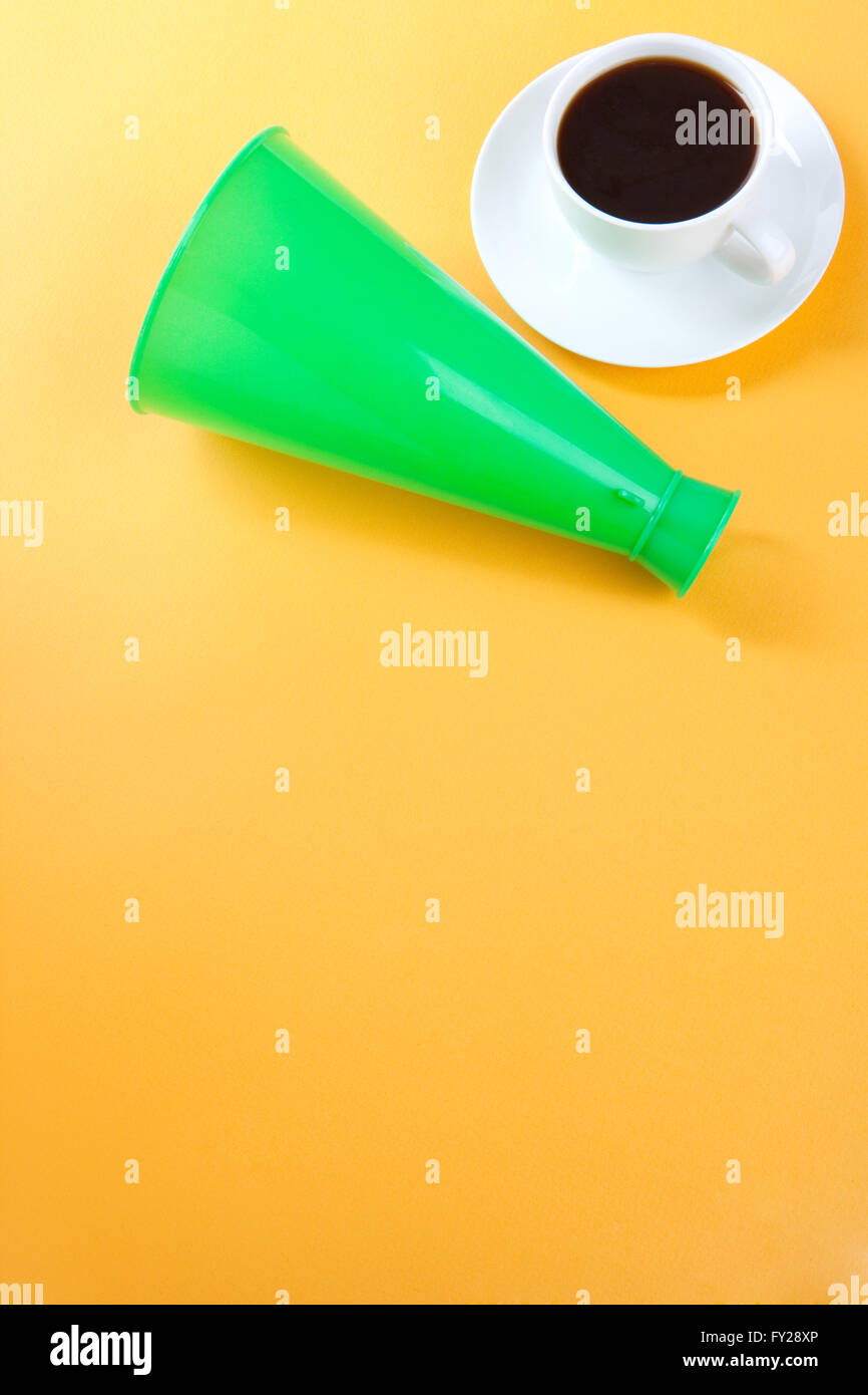 With funnel loudspeaker hi-res stock photography and images - Alamy