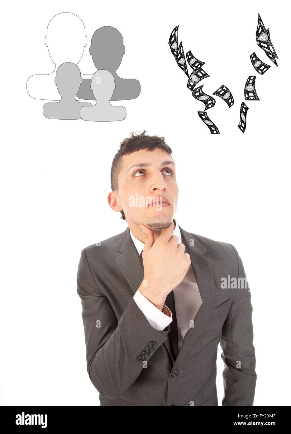 Choosing between career and family work family balance hi-res stock ...