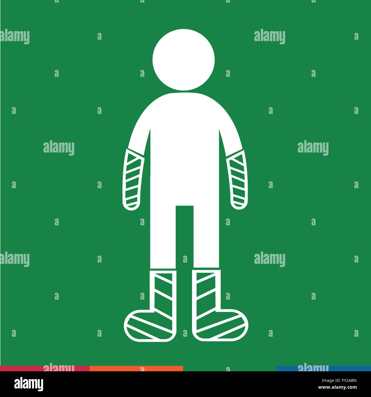 Occupational Injury Stock Vector Images - Alamy