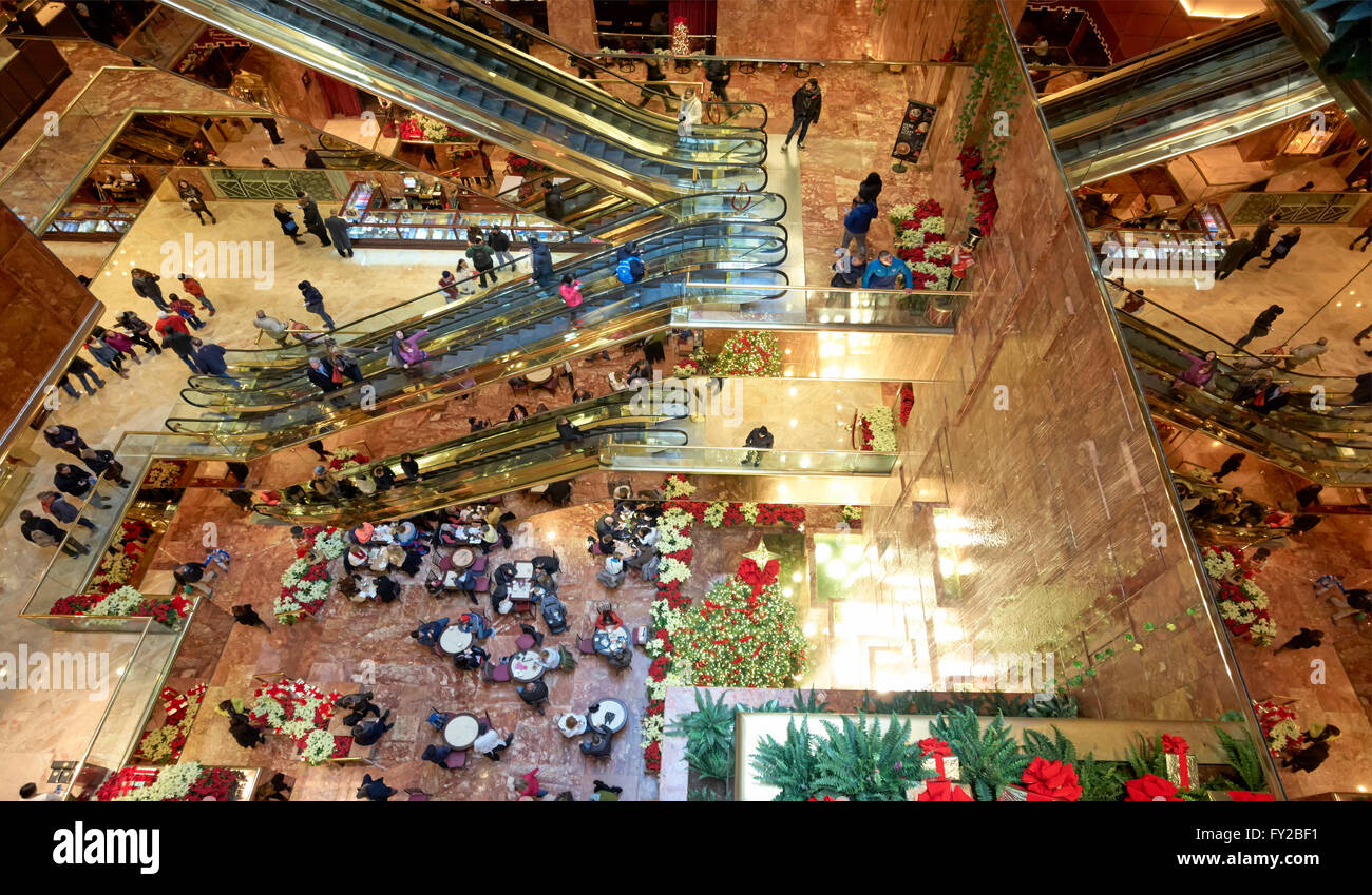 Trump Tower Atrium High Resolution Stock Photography and Images - Alamy