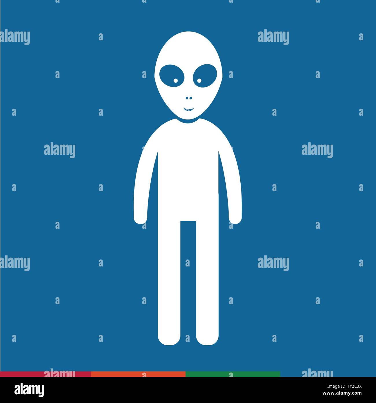 Alien Icon Illustration design Stock Vector Image & Art - Alamy