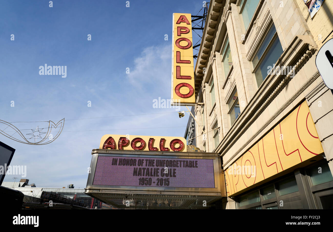 Apollo Theater Harlem High Resolution Stock Photography and Images - Alamy