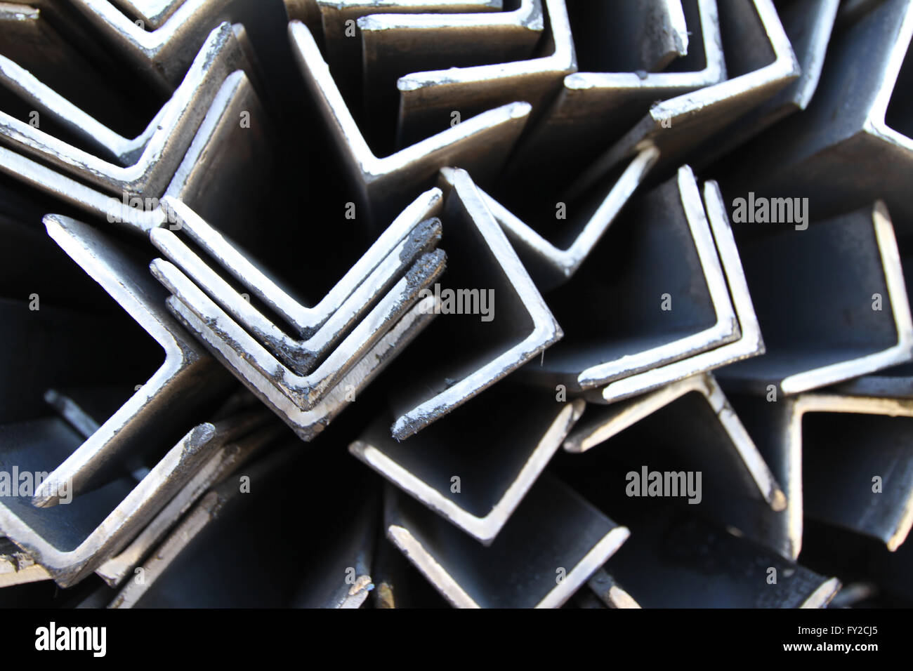 metal profiles angle foundation for building structures, steel Stock ...