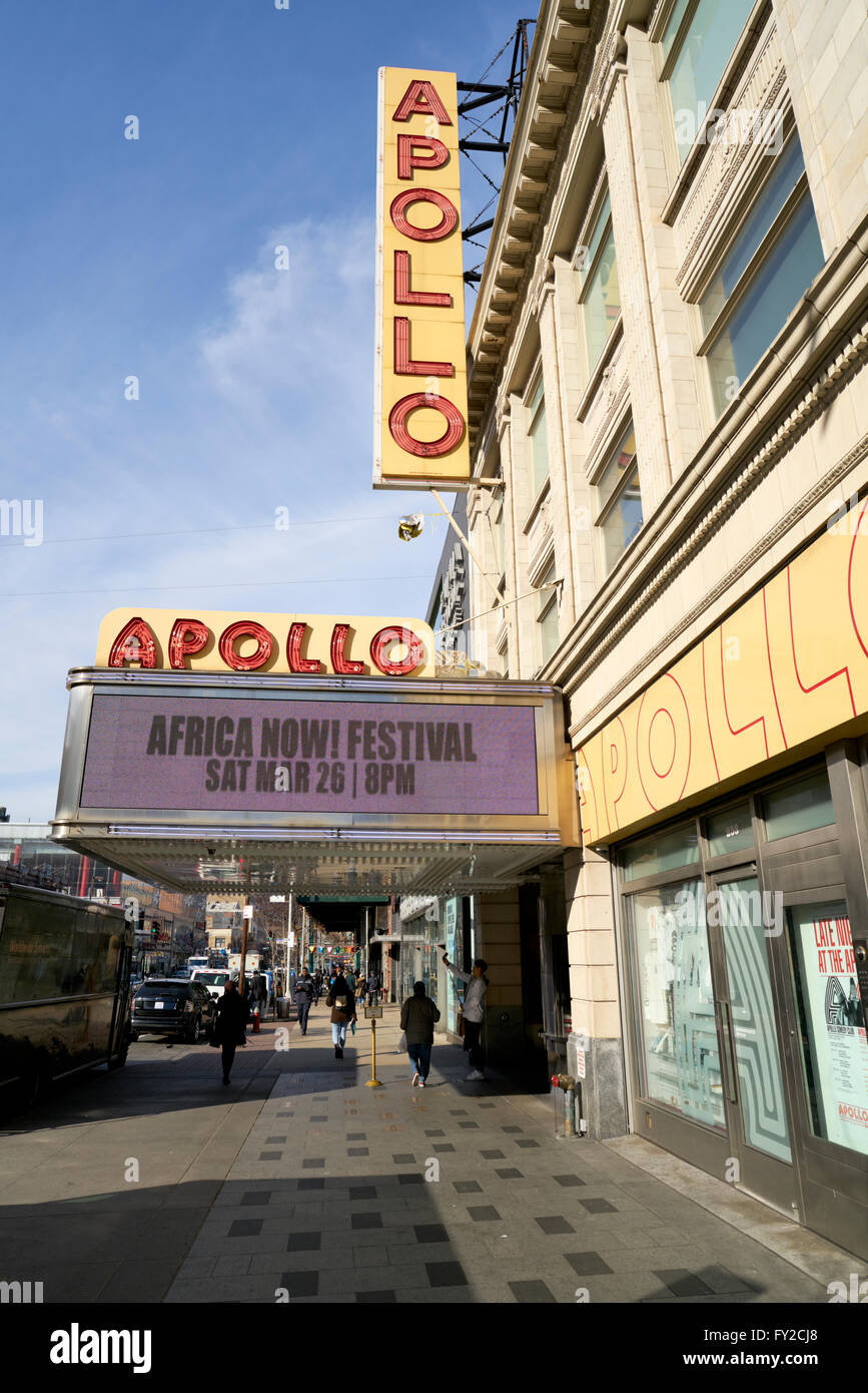 Apollo theater harlem hi-res stock photography and images - Alamy