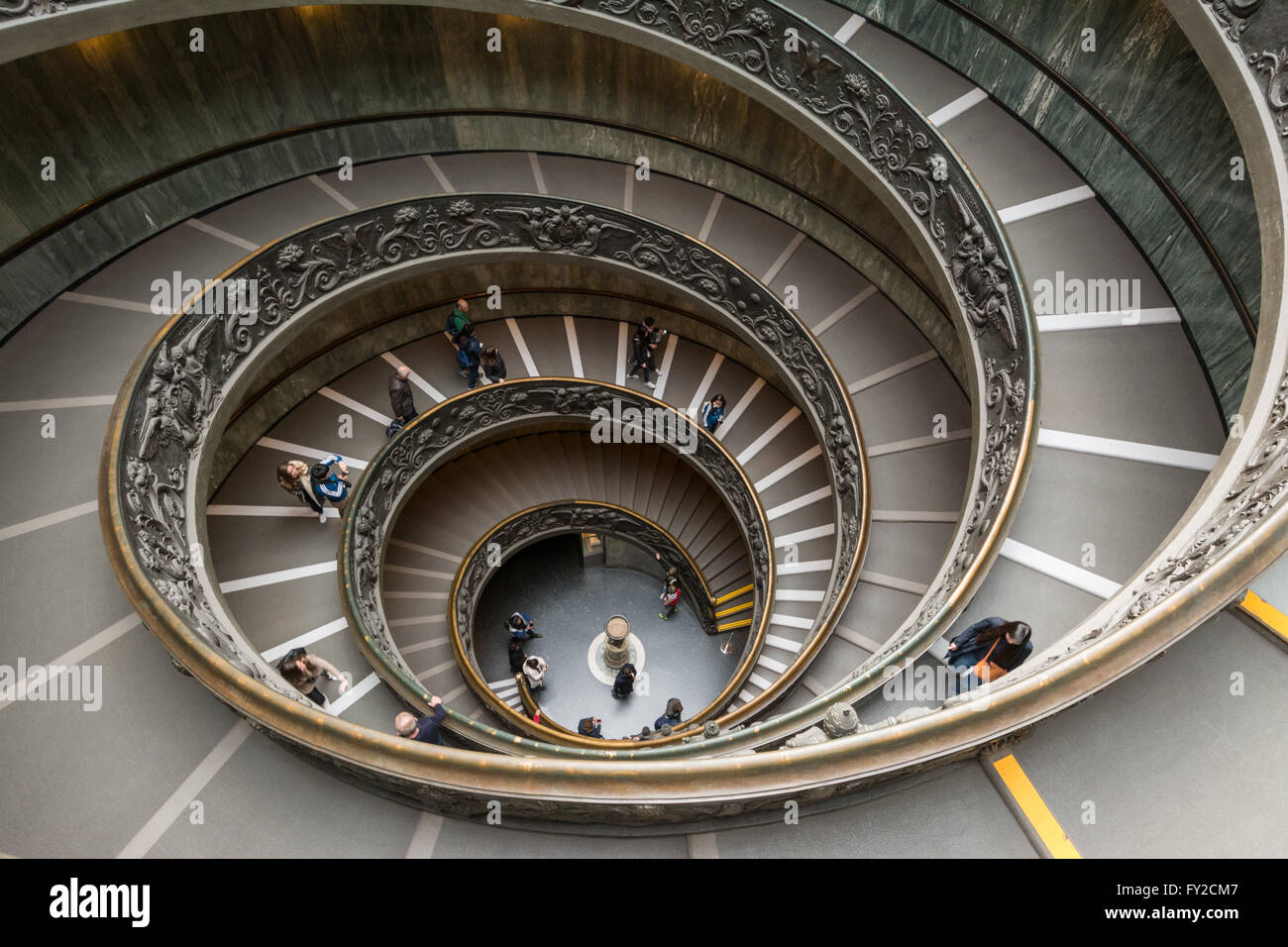 The Spiral Staircase in the Vatican Museums Stock Photo - Alamy