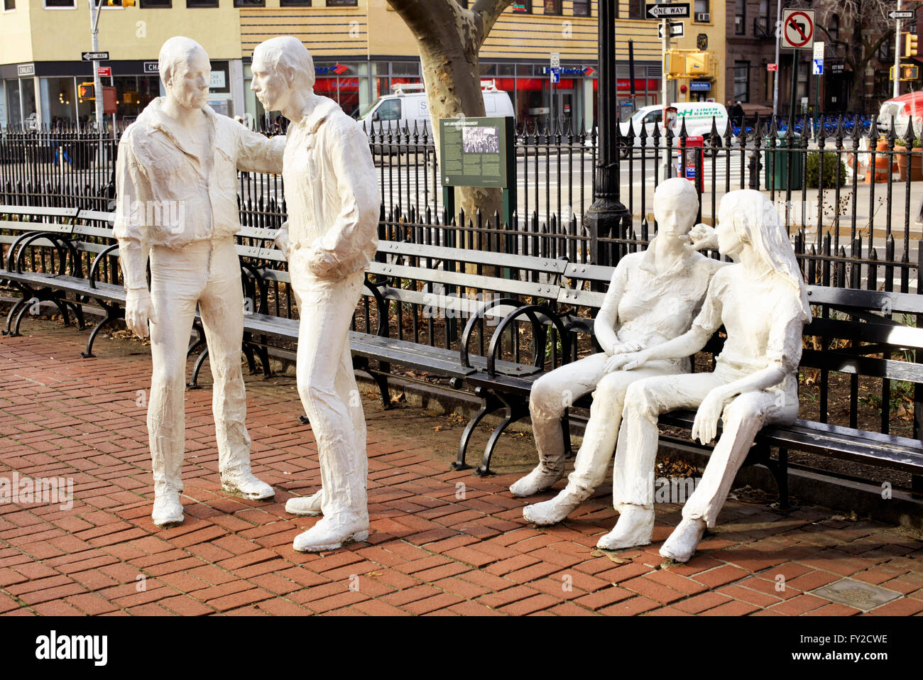 George segal gay liberation hi-res stock photography and images - Alamy
