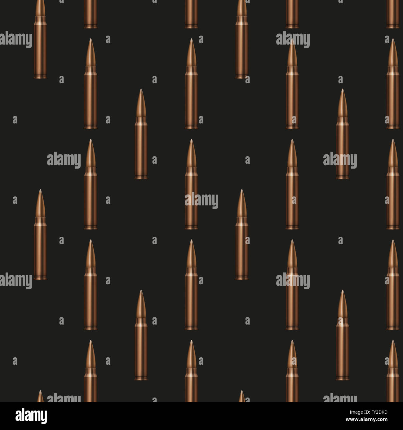 Rifle Bullets pattern background Stock Photo - Alamy