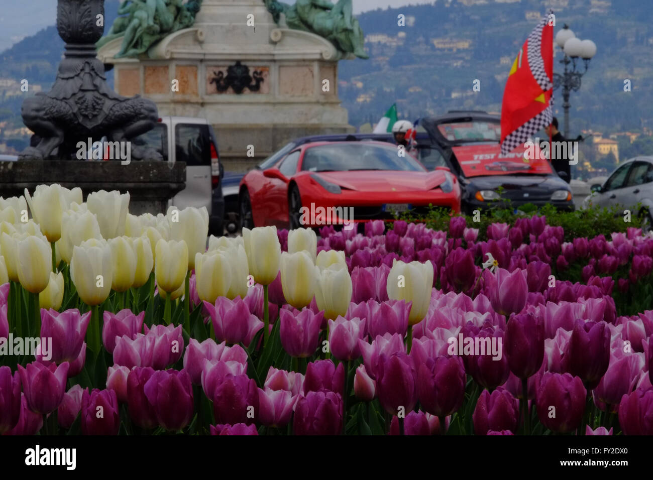Ferrari statue hi-res stock photography and images - Alamy