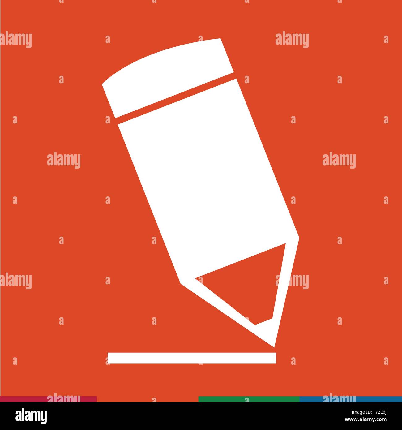 pencil icon Illustration design Stock Vector Image & Art - Alamy