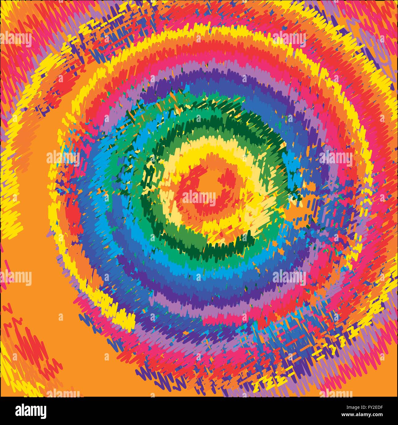 Color glow distortion Stock Vector Images - Alamy