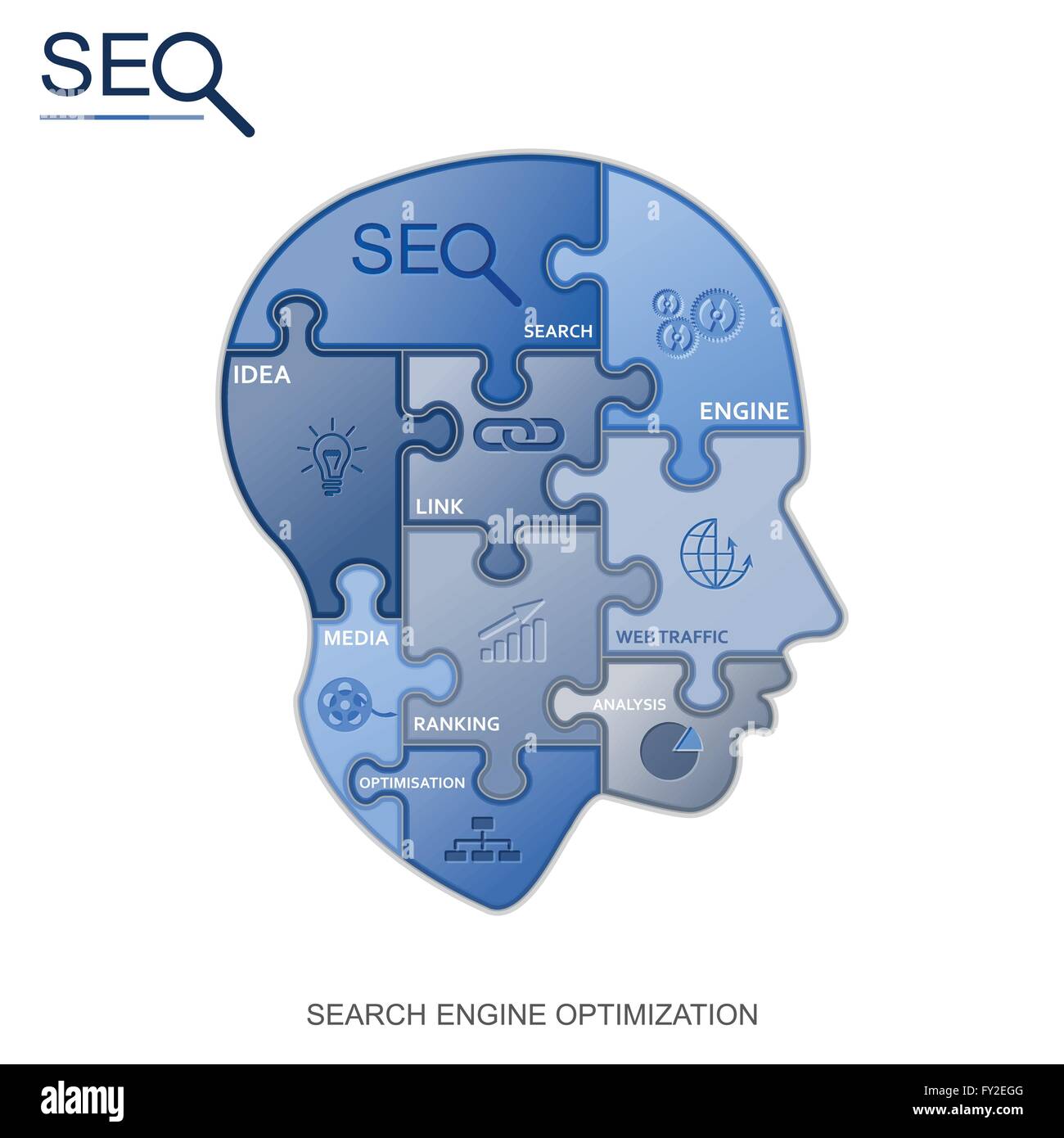 Brain research vector website Cut Out Stock Images & Pictures - Alamy