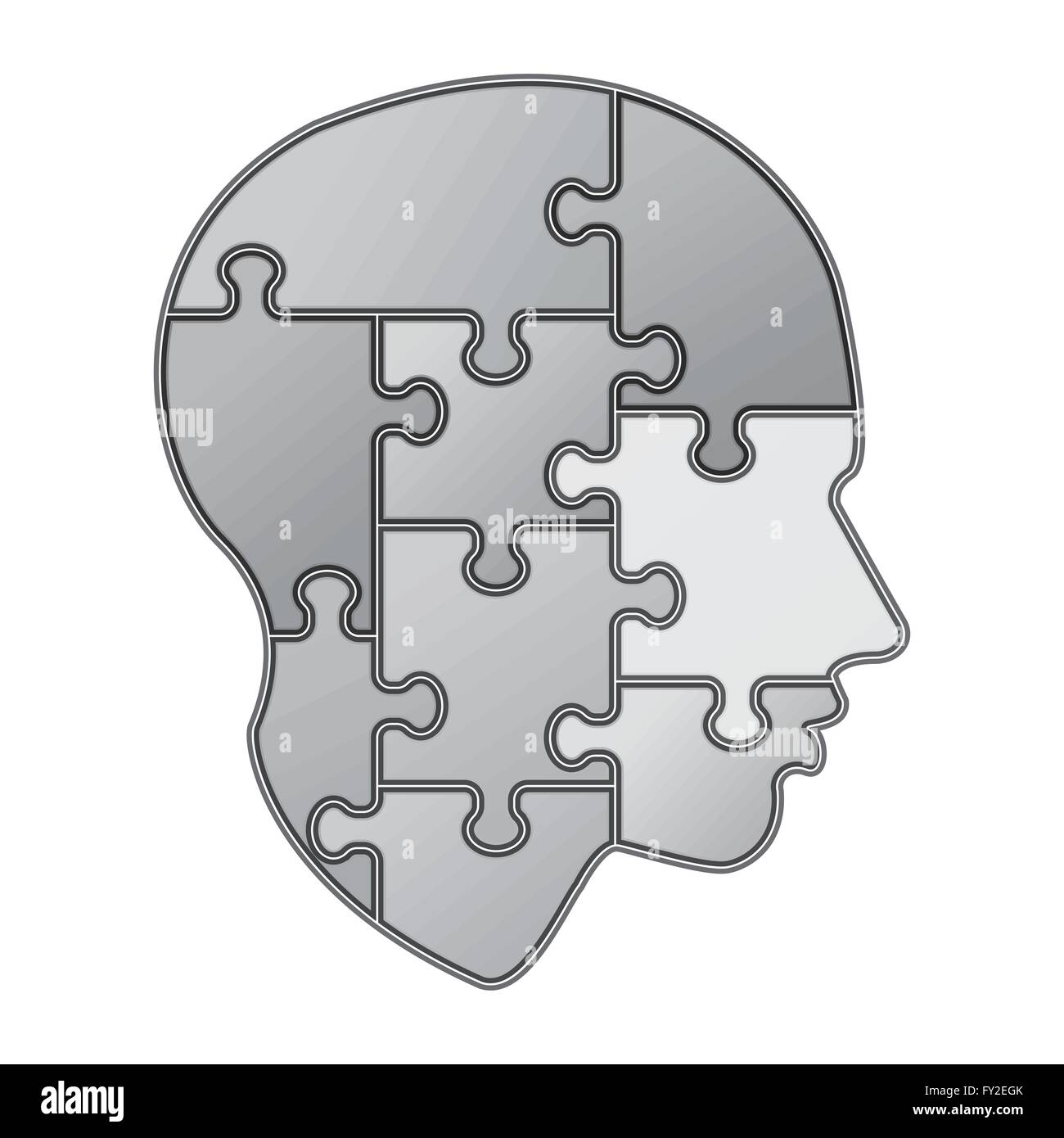Mind puzzle hi-res stock photography and images - Alamy