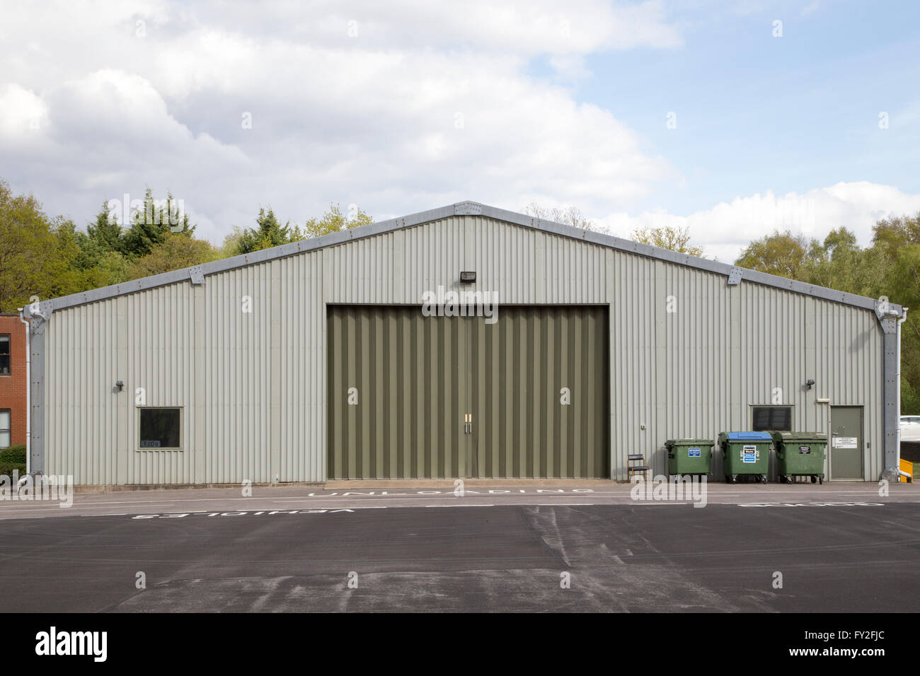 Air Accident Investigation Branch, AAIB, A.A.I.B. Hangar at the AAIB ...