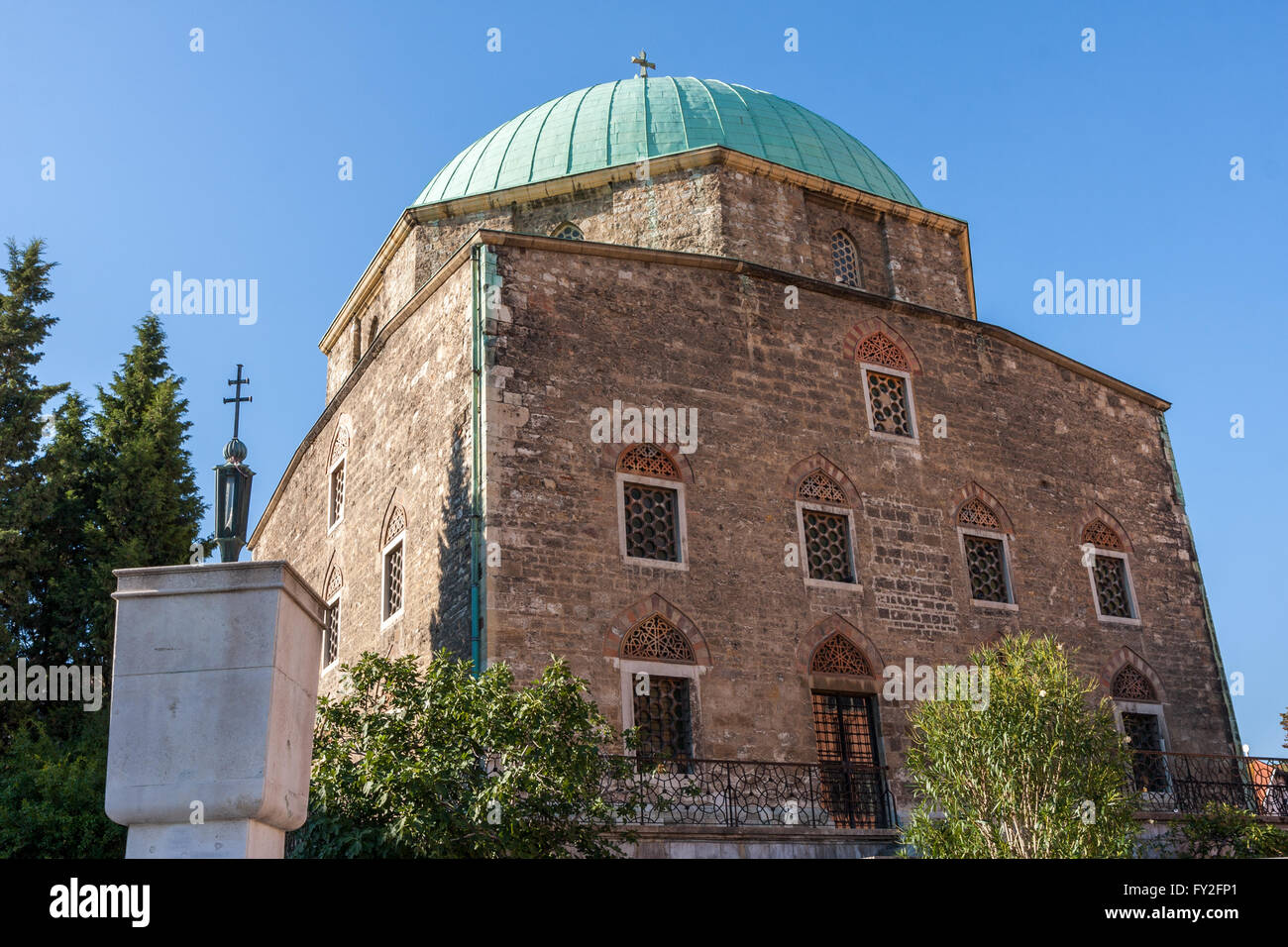 Old church, Mosque of Pasha Gazi Kassim, Pecs, Hungary Stock Photo - Alamy