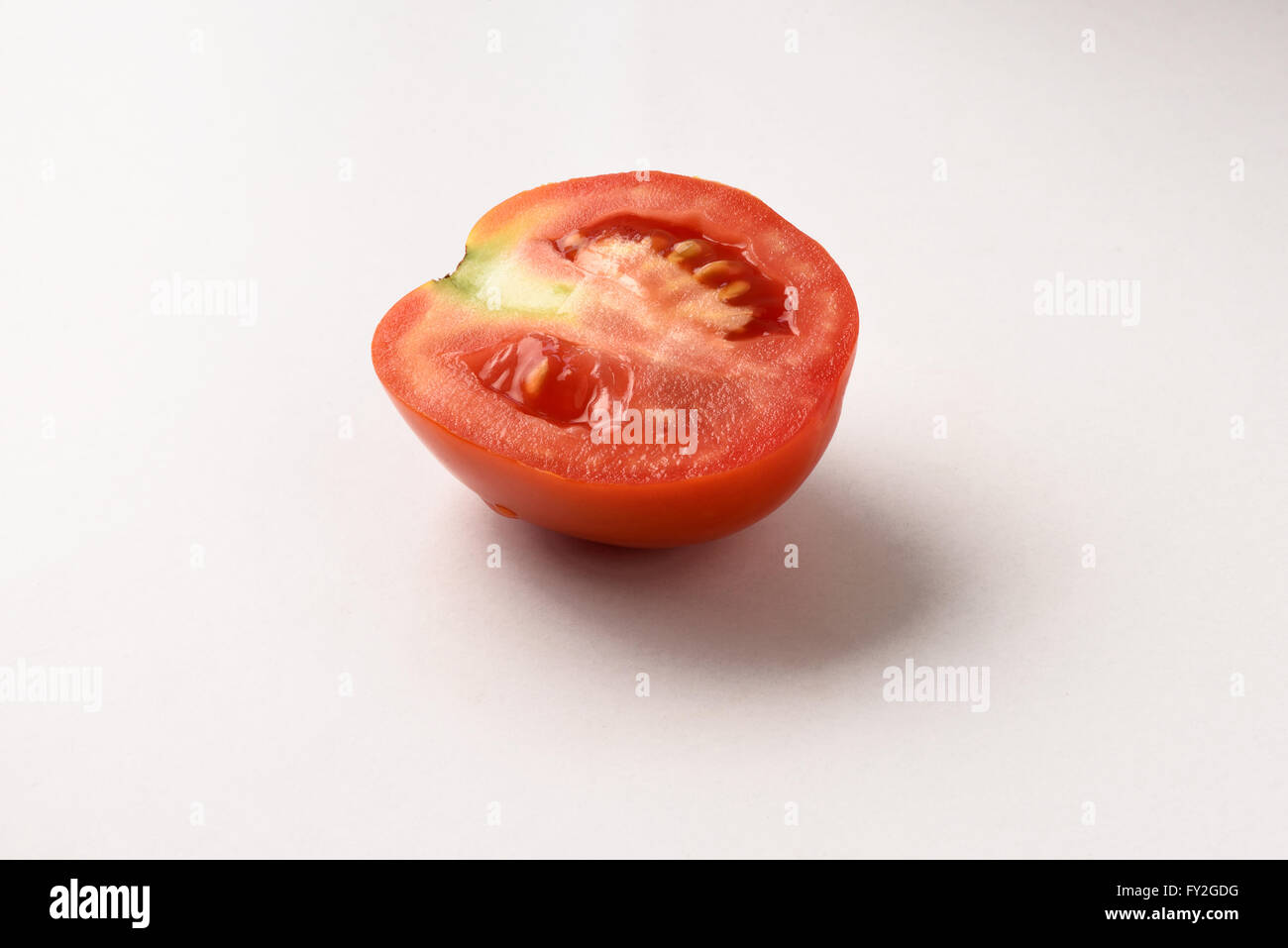 Cross section the tomato solanum lycopersicum hi-res stock photography ...