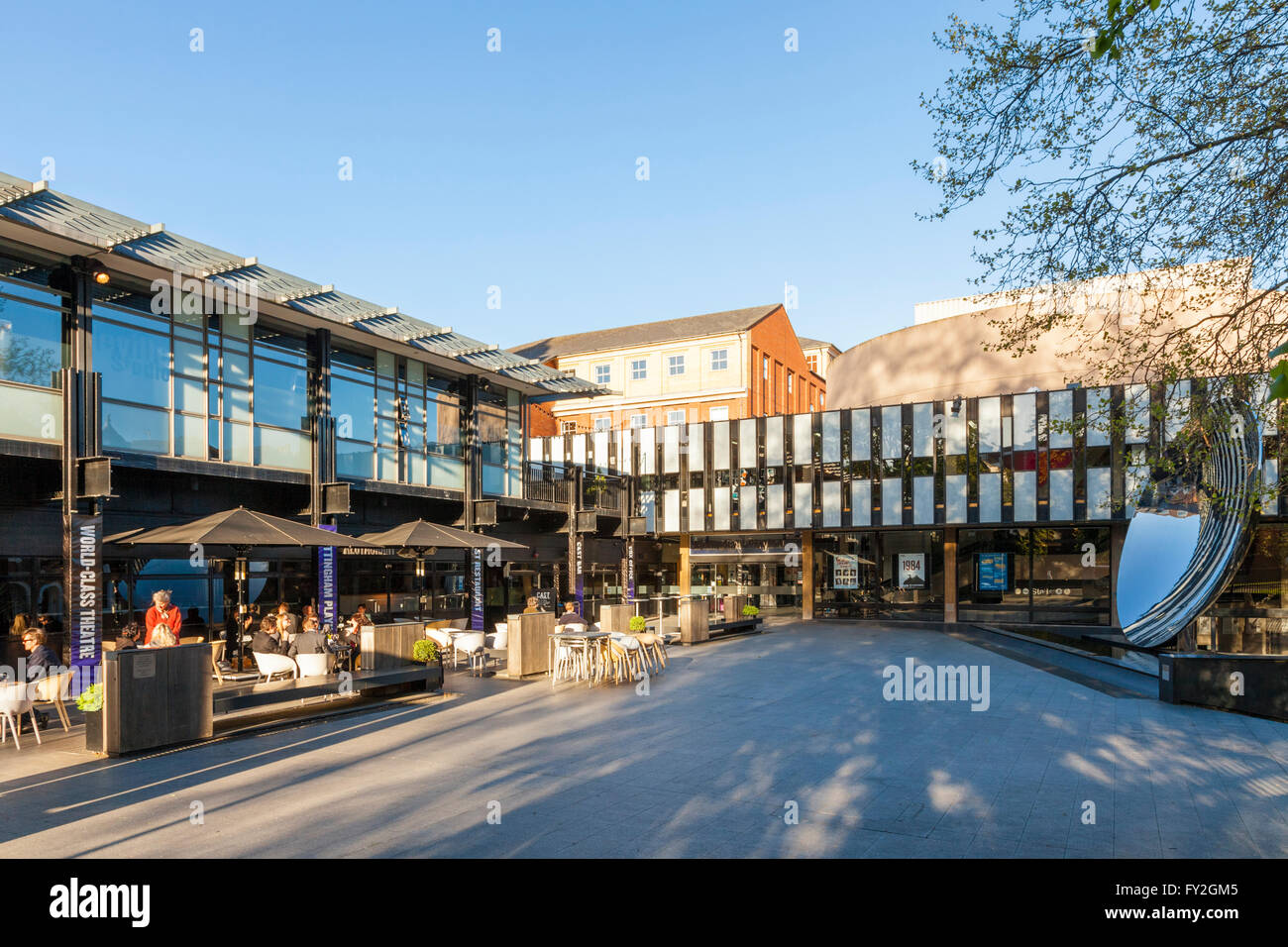 The Nottingham Playhouse, Nottingham, England, UK Stock Photo - Alamy