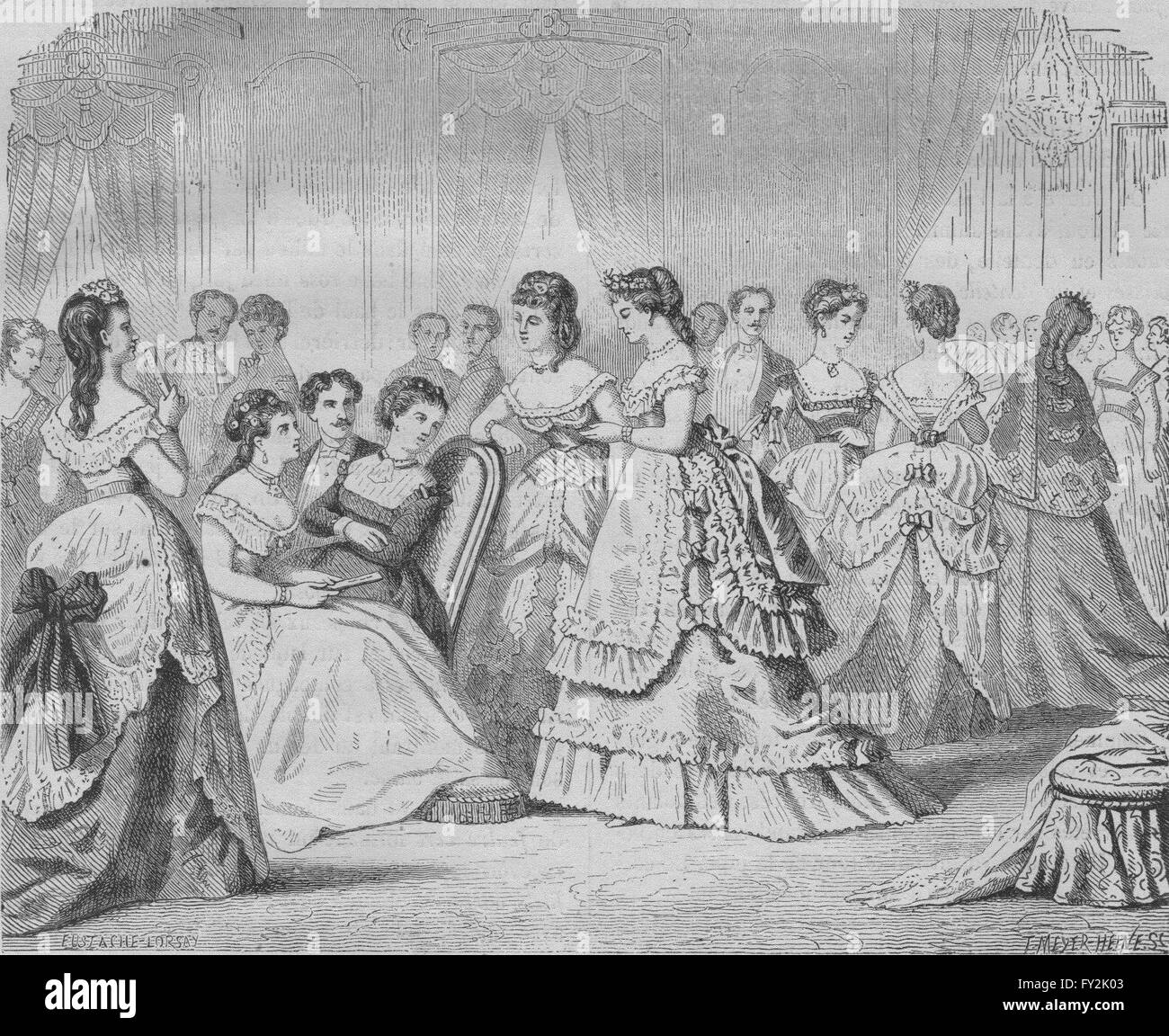 Paris Salon 19th Century High Resolution Stock Photography and Images ...