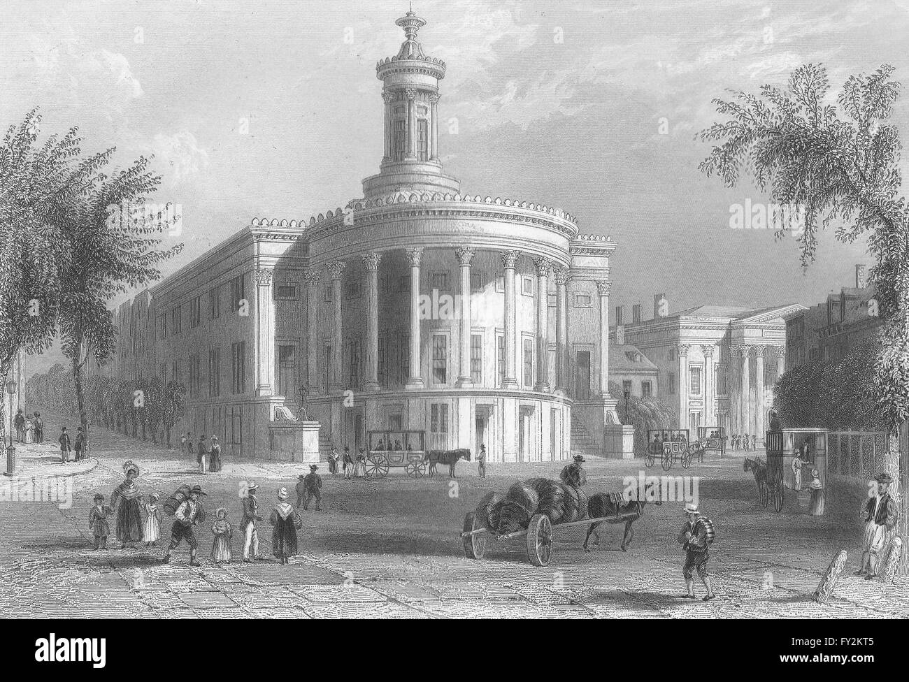 The Exchange, and Girard's Bank (Philadelphia), Pennsylvania. WH ...