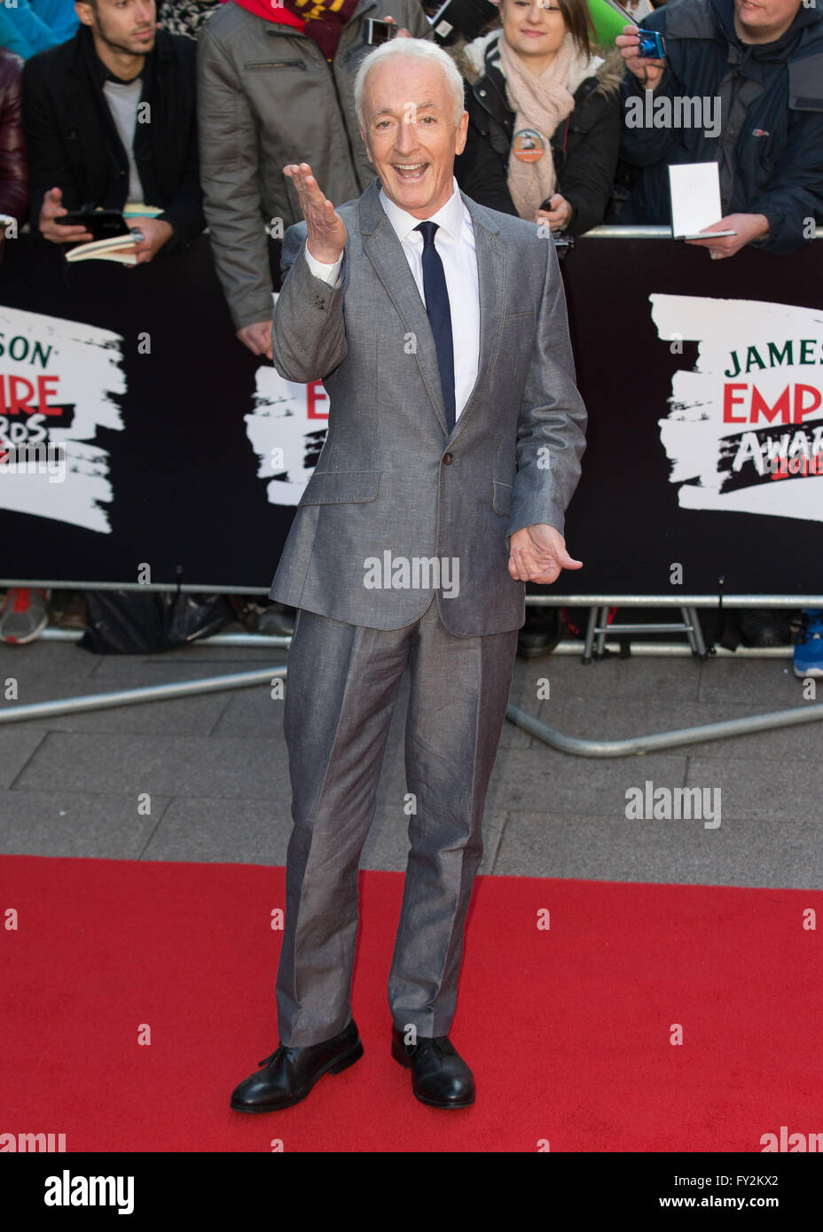 The Jameson Empire Awards 2016 held at the Grosvenor House, Park Lane ...