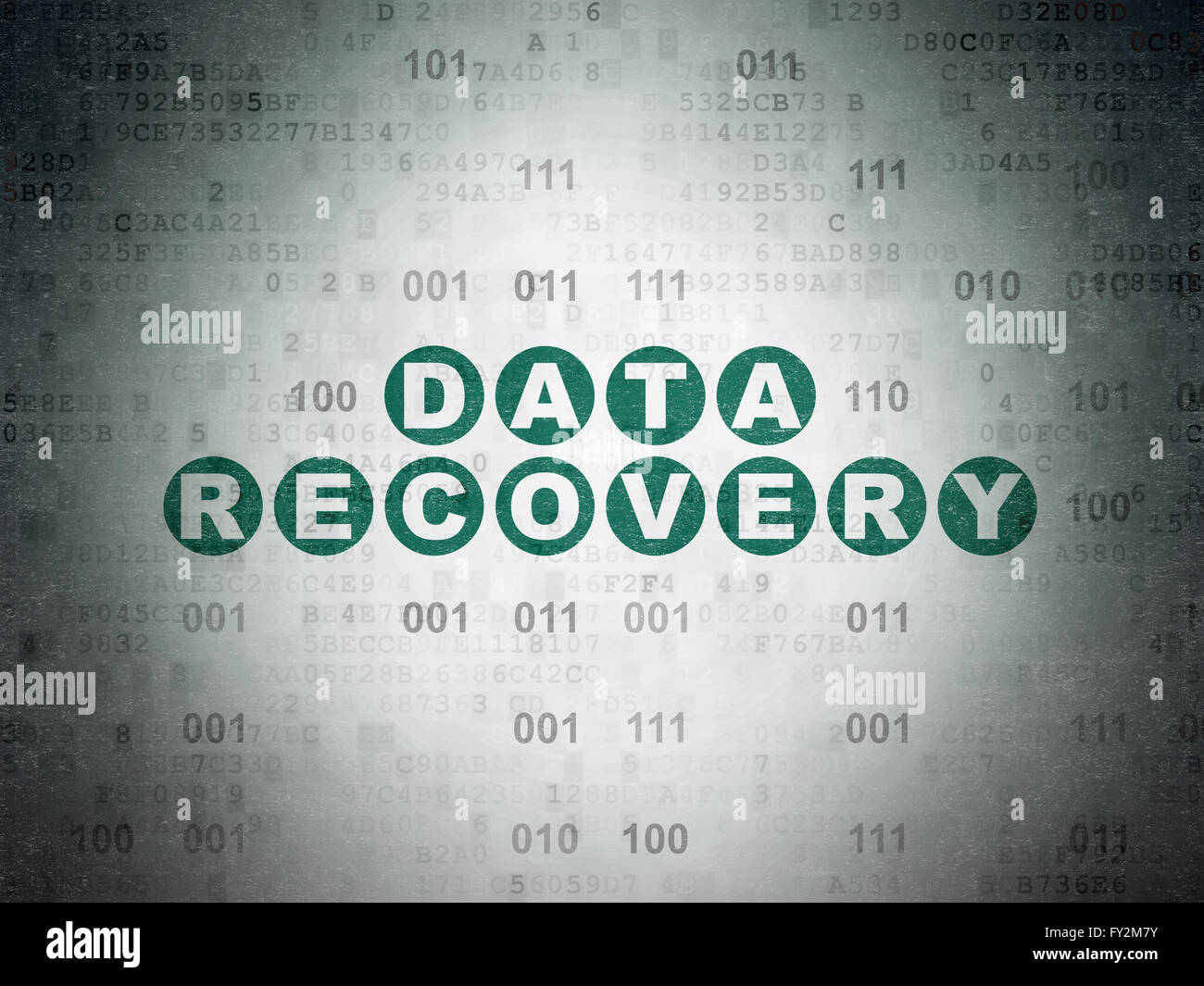Data concept: Data Recovery on Digital Paper background Stock Photo - Alamy