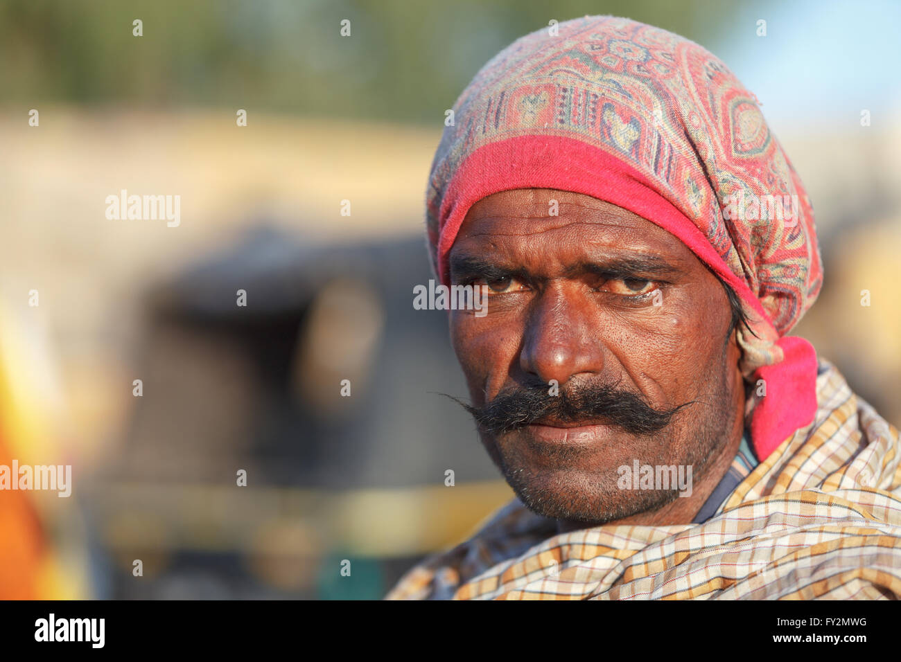 Rural indian village man hi-res stock photography and images - Alamy