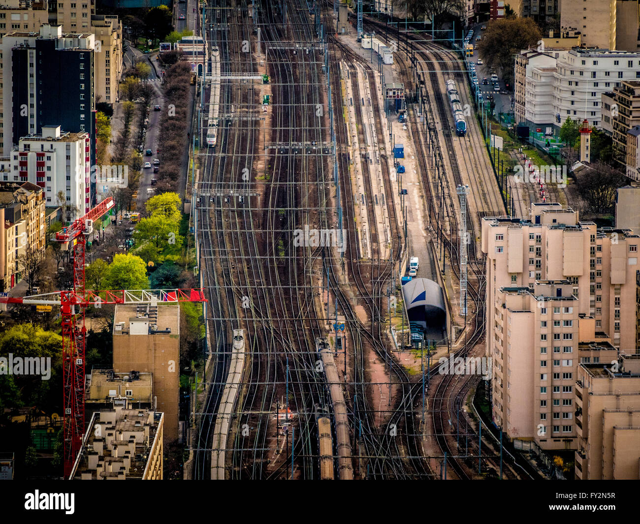 Parisian railway hi-res stock photography and images - Alamy