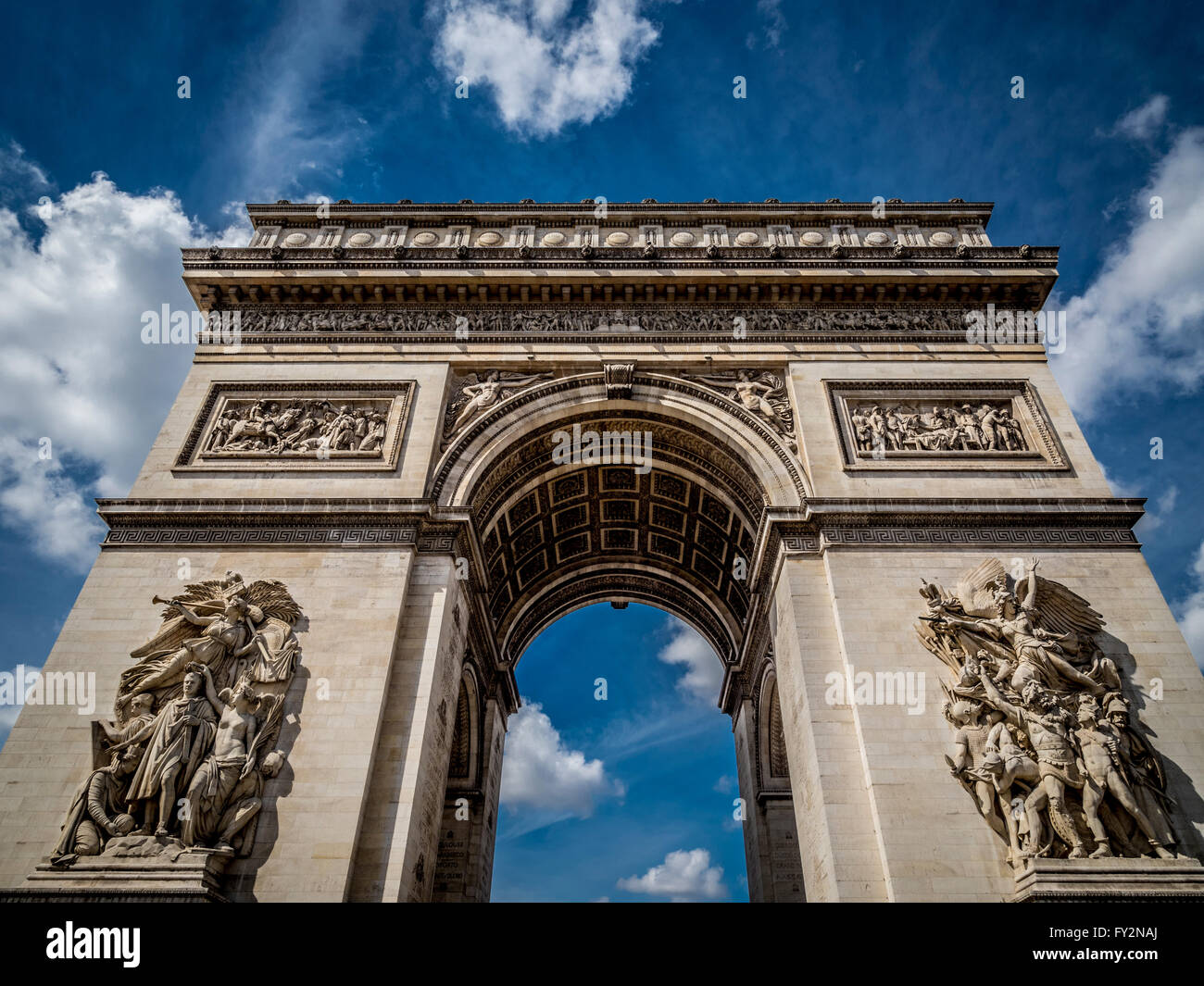 Arc de Triomphe, Paris, France Stock Photo - Alamy