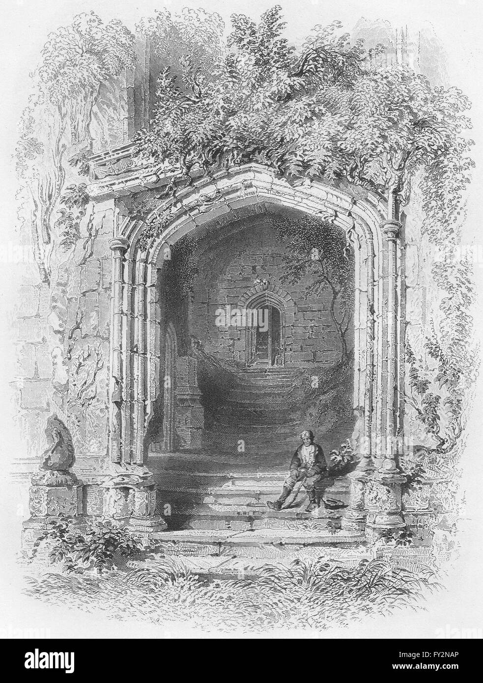 Wales castle court hi-res stock photography and images - Alamy