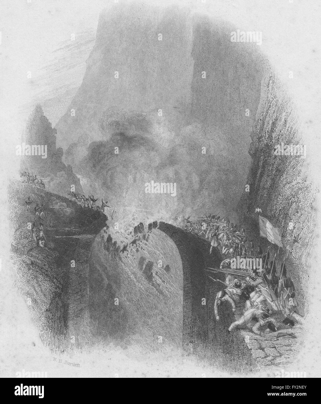 Devil bridge Black and White Stock Photos & Images - Alamy