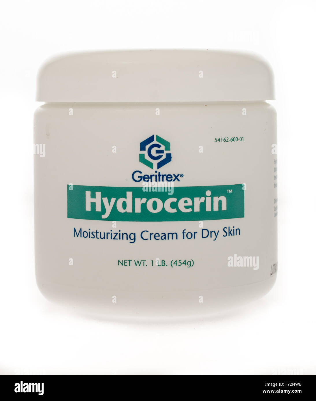 Winneconne, WI -22 Oct 2015: Containter of Hydrocerin mosturizing cream ...