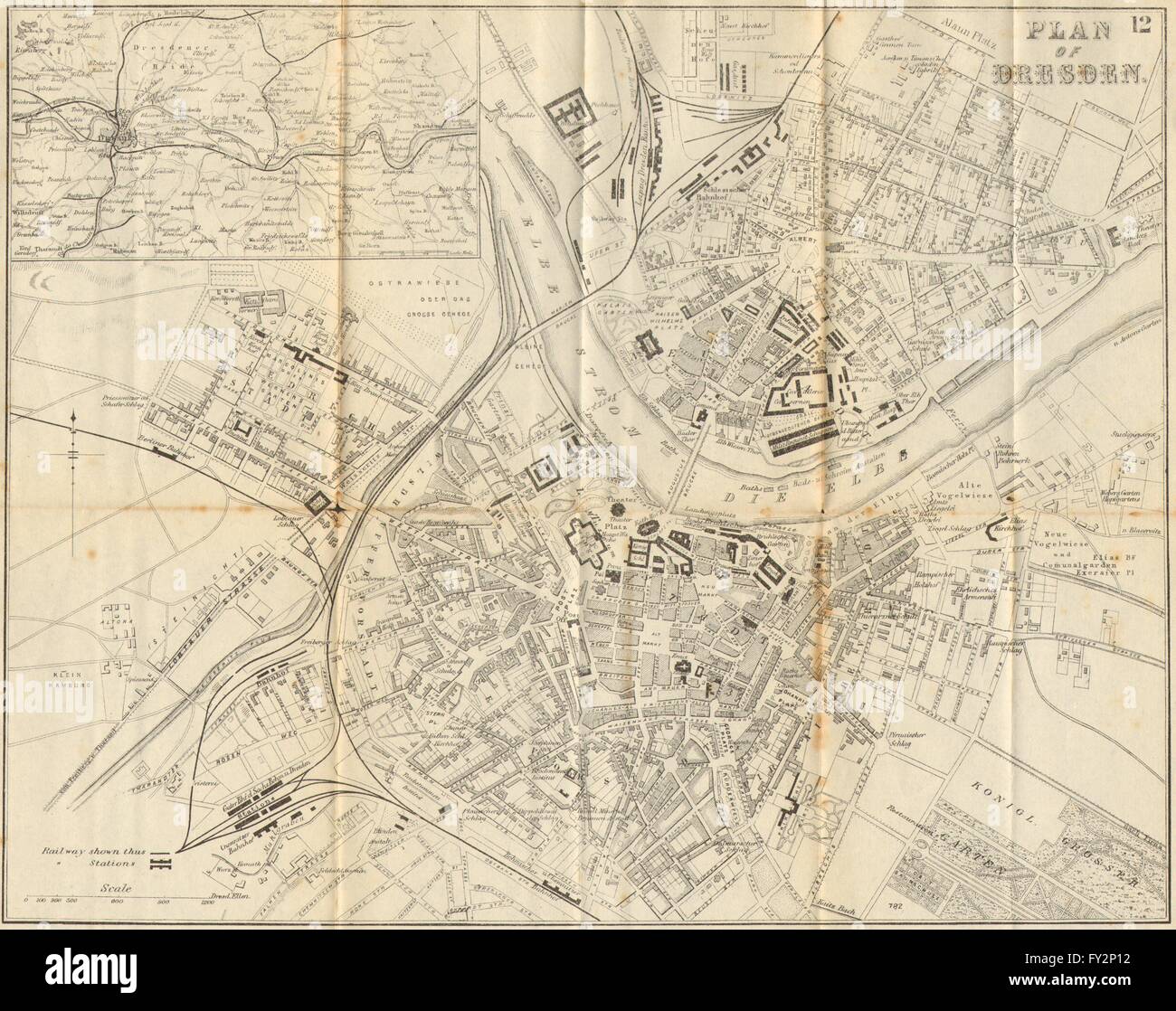 Map Of Dresden High Resolution Stock Photography and Images - Alamy