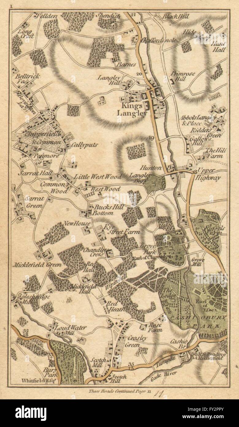 WATFORD: Chorleywood, Kings Langley, Abbot's Langley, Hemel Hempstead ...