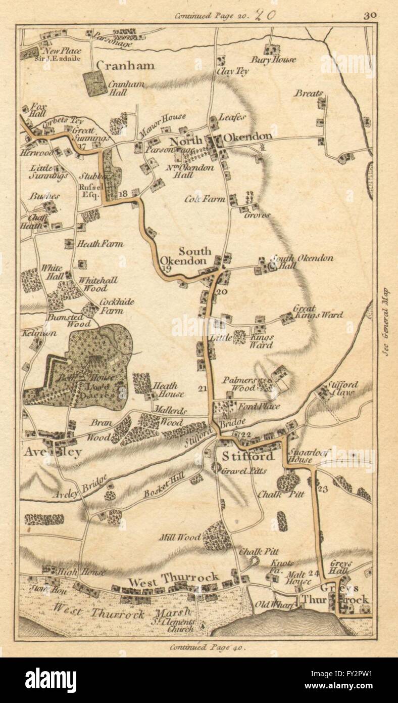 THURROCK: Aveley,Cranham,Ockendon,Grays,Stifford,Upminster,Lakeside ...