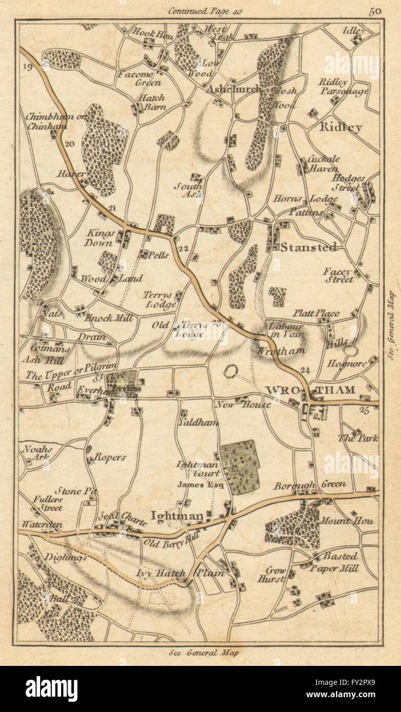 Wrotham village hi-res stock photography and images - Alamy