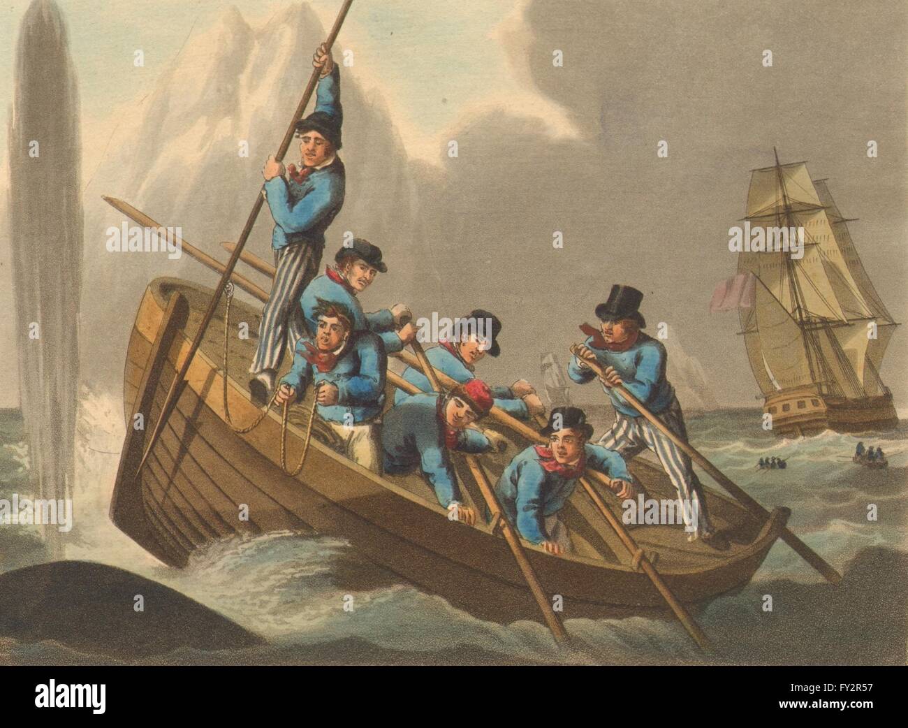 Whaling ship 19th century hi-res stock photography and images - Alamy