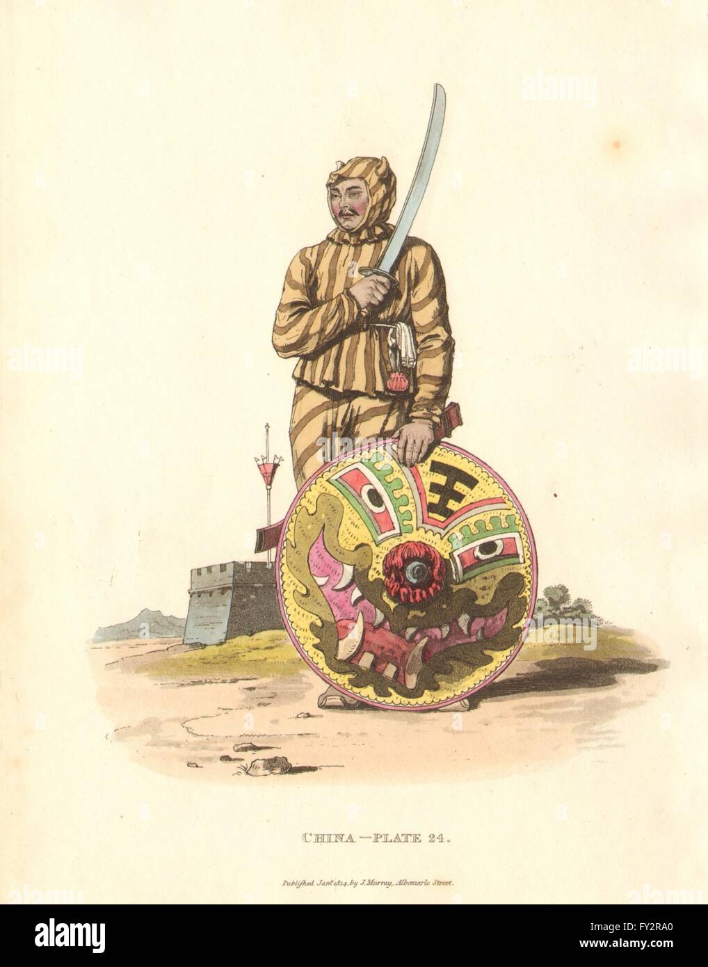 China soldier infantry striped dress hi-res stock photography and ...