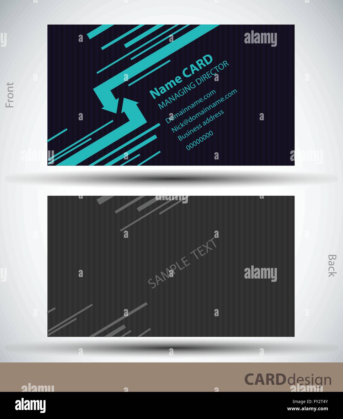 Card design template Stock Vector Image & Art - Alamy