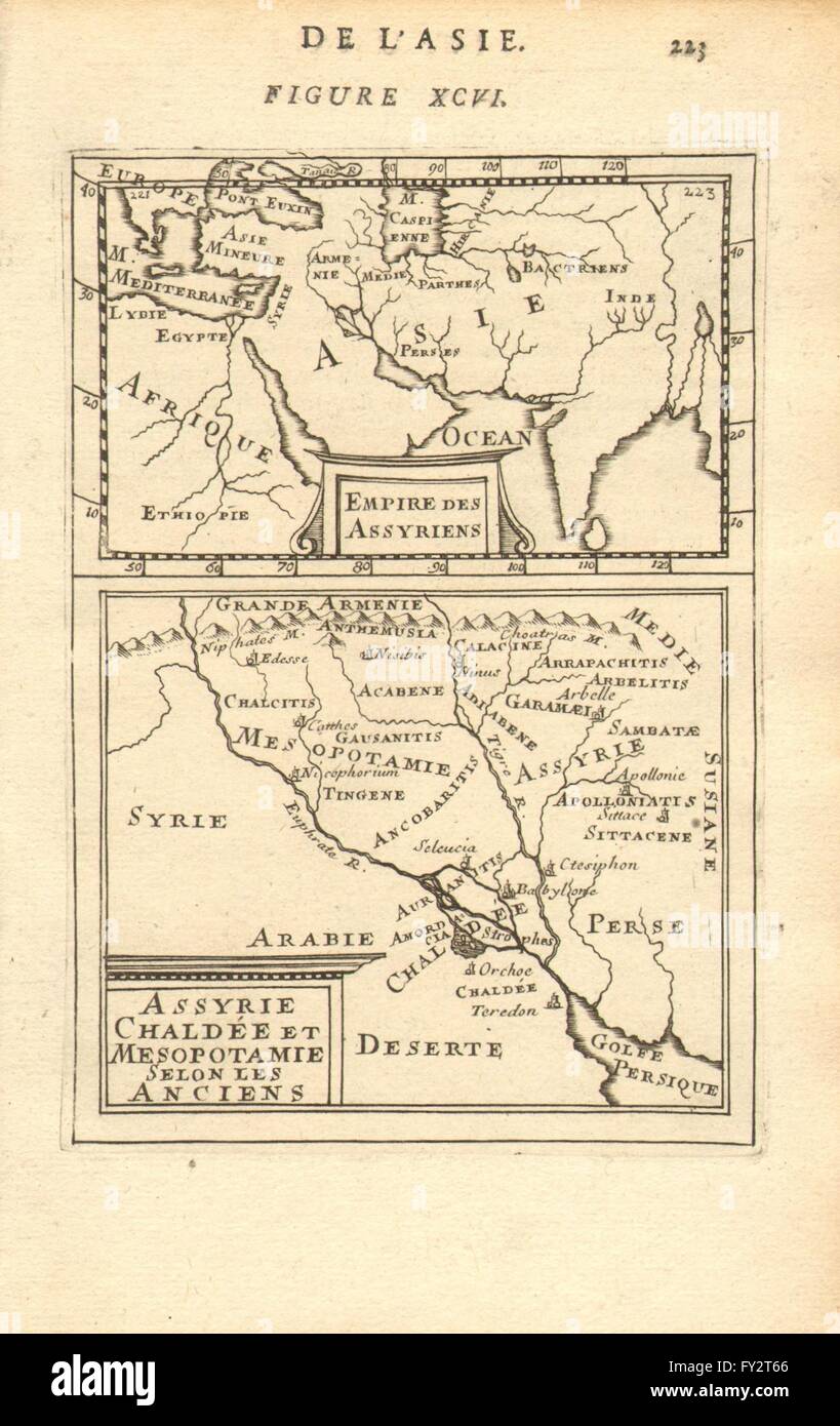 ASSYRIAN EMPIRE: Ancient Chaldean Assyrian & Mesopotamia. Iraq.MALLET ...