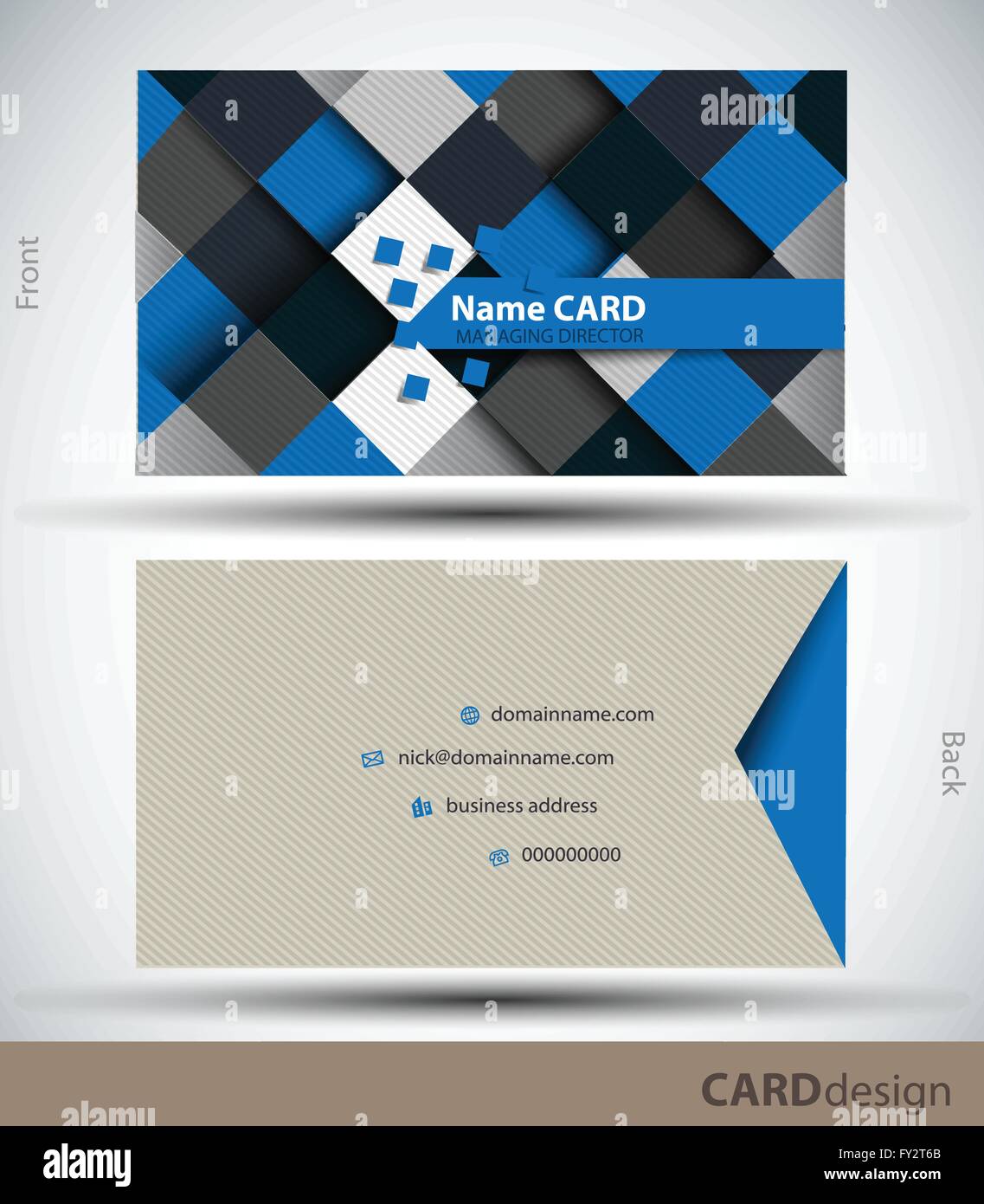 Card design template Stock Vector Image & Art - Alamy