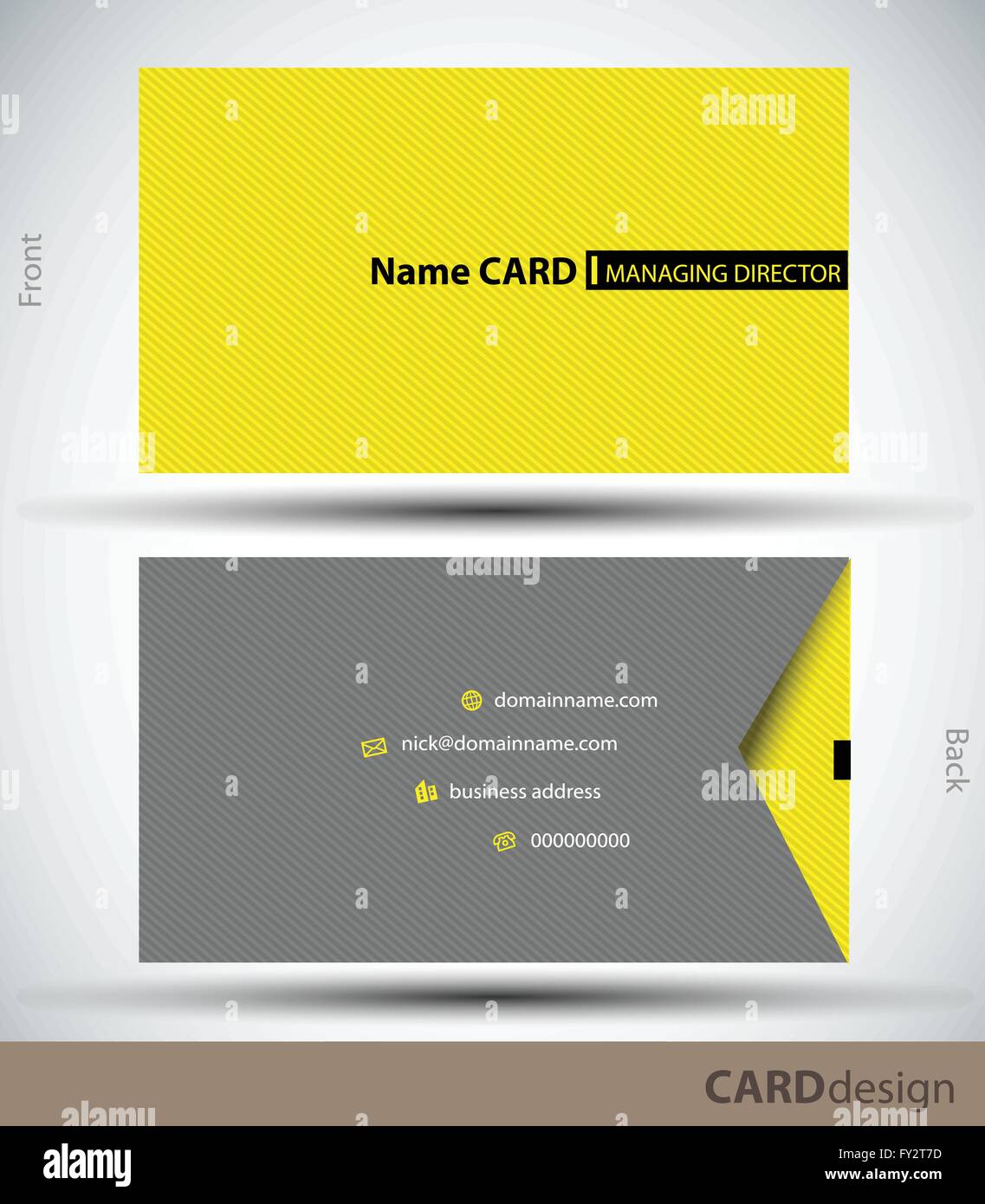 Card design template Stock Vector Image & Art - Alamy