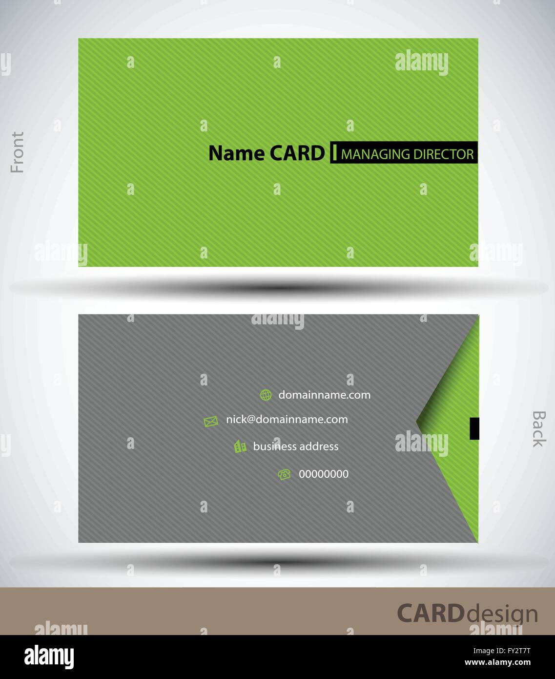 Card design template Stock Vector Image & Art - Alamy